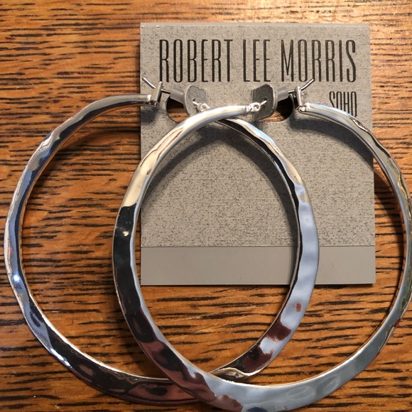 Robert Lee Morris | Jewelry | Rlm Soho Silver Hoop | Poshmark